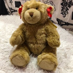 Build-A-Bear | Toys | Build A Bear Read Teddy Light Brown Shaggy Teddy ...